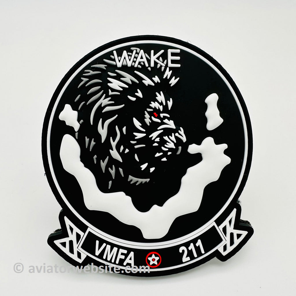 VMFA-211 "Wake Island Avengers" Insignia PVC Patch | AVIATORwebsite