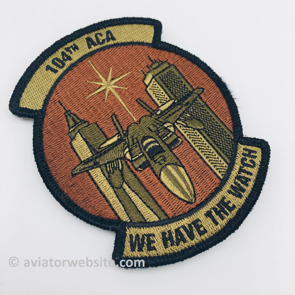 104th FW Aerospace Control Alert Patch | AVIATORwebsite