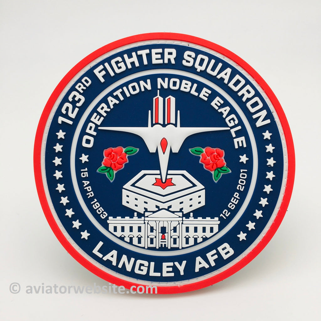 123rd FS Oregon ANG "Operation Noble Eagle" Patch | AVIATORwebsite