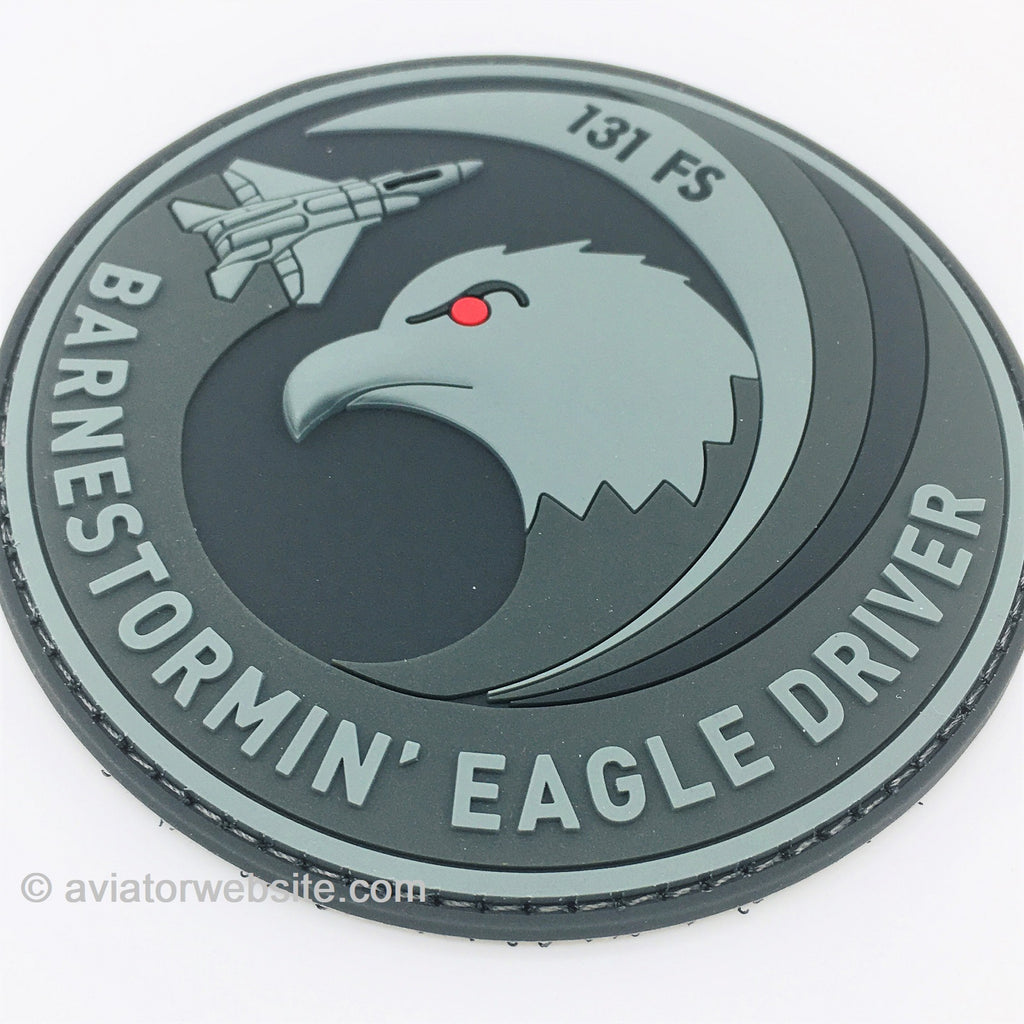 131 FS Subdued F-15 "Eagle Driver" PVC Patch - MP0805 | AVIATORwebsite