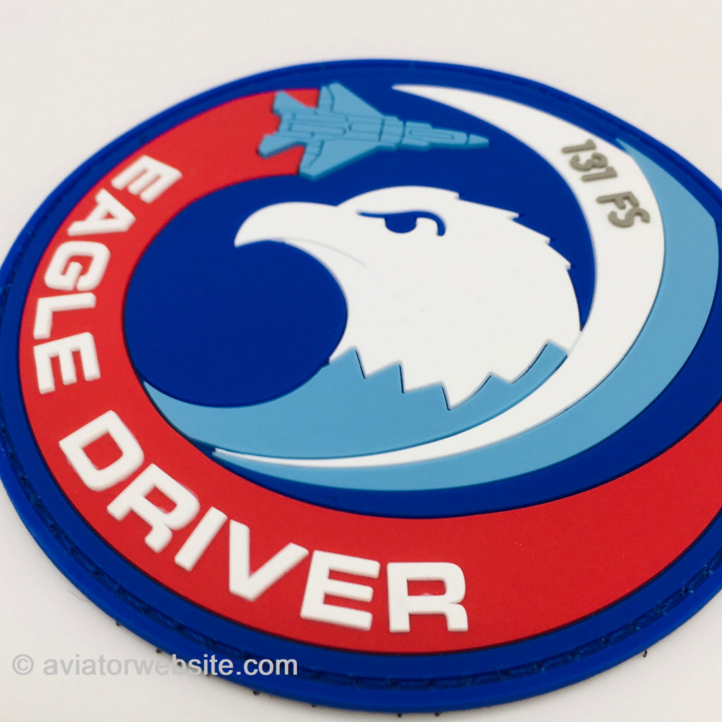 131 FS F-15 "Eagle Driver" PVC Patch | AVIATORwebsite