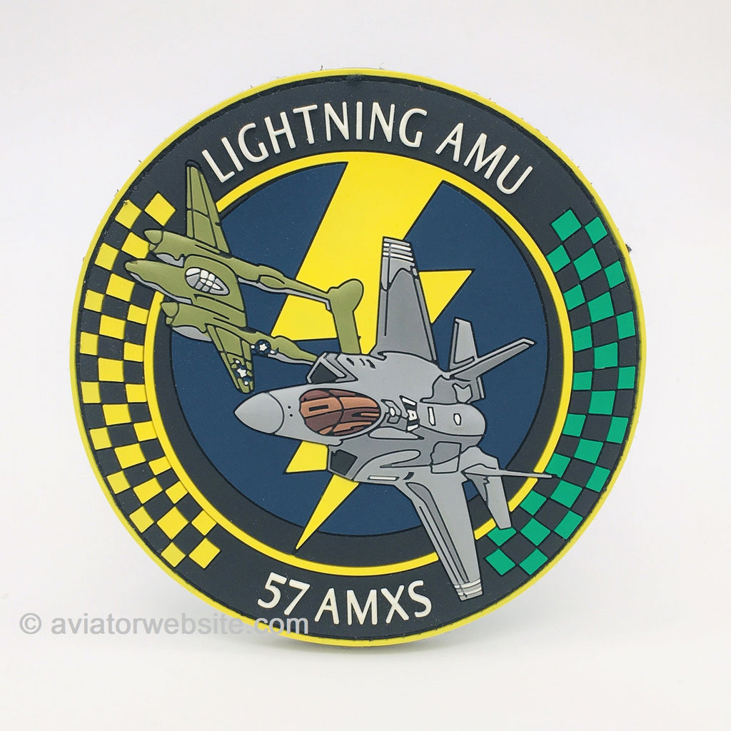 57th AMXS Patch "Lightning AMU" | AVIATORwebsite