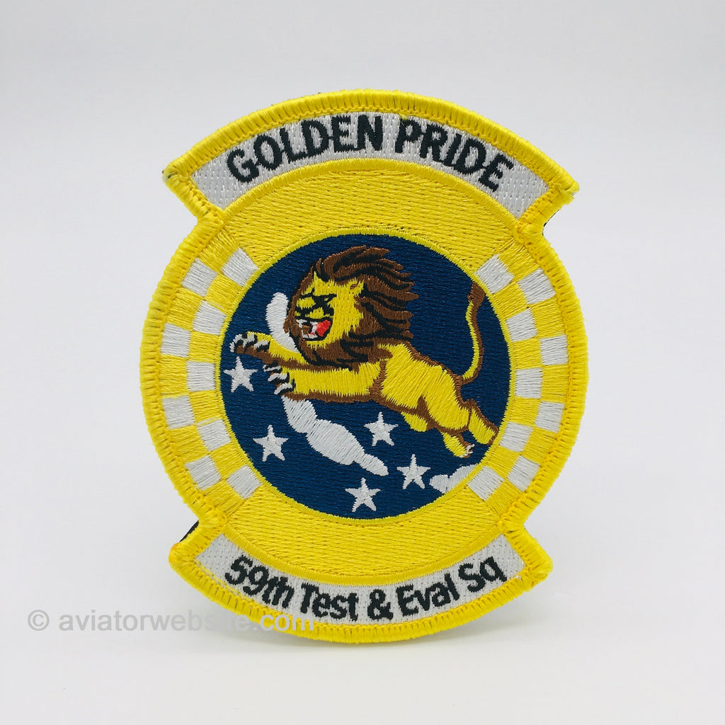 59th Test and Eval Squadron Original Patch | AVIATORwebsite