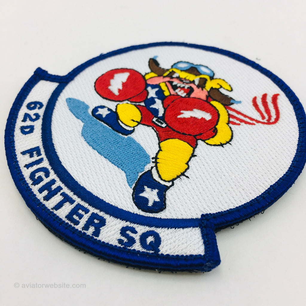 62d Fighter Squadron Patch | AVIATORwebsite
