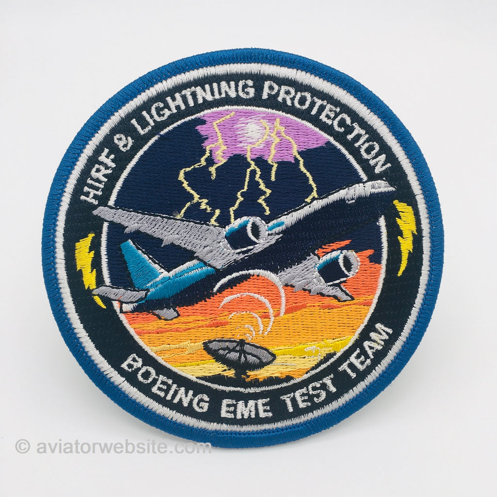 Boeing EME Flight Testing Patch | AVIATORwebsite