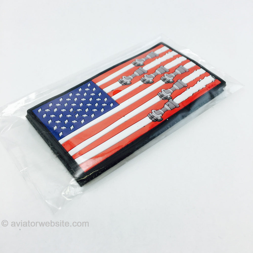 "Firefighter Flag" PVC Patch | AVIATORwebsite