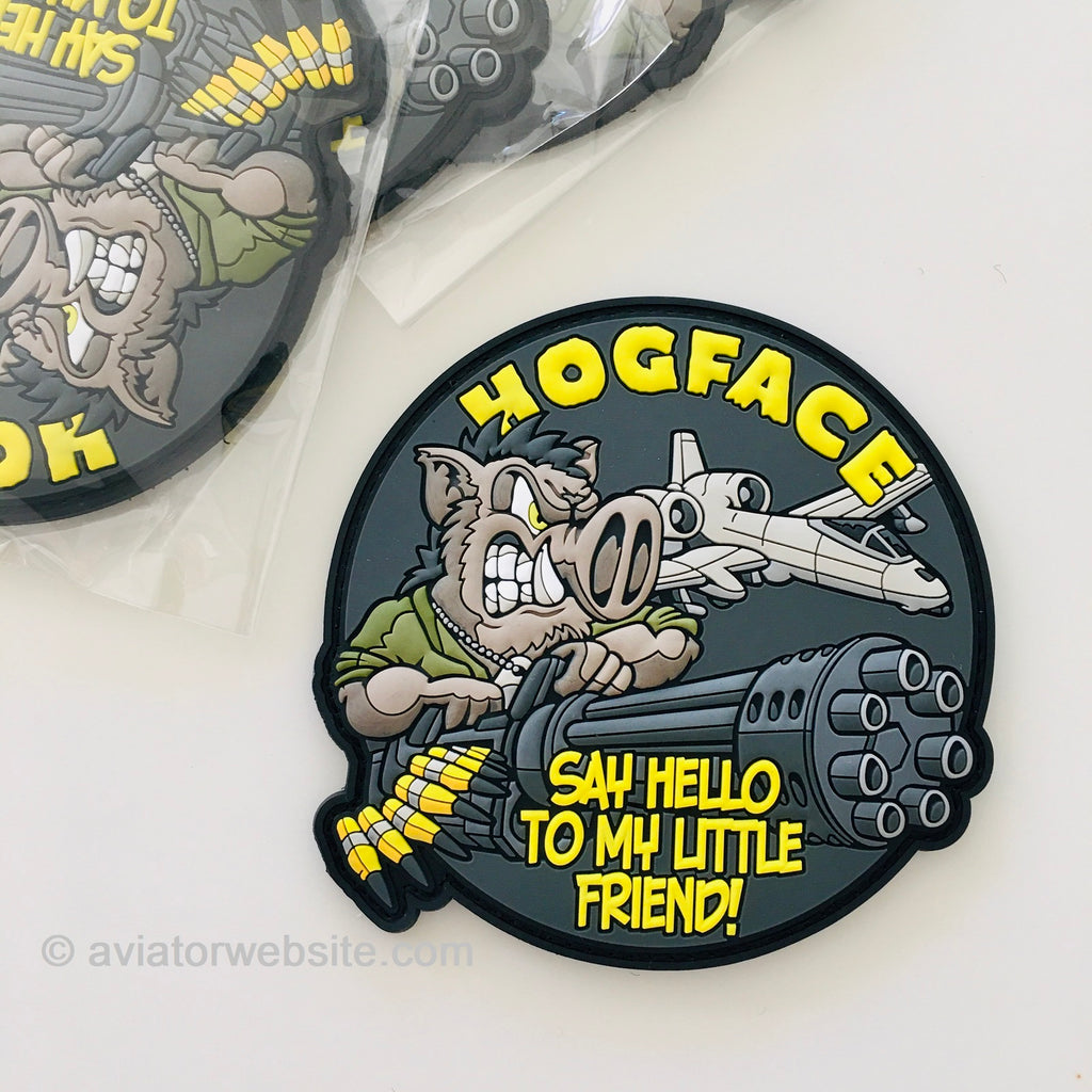 "Hog Face" A-10 Warthog Morale Patch | AVIATORwebsite