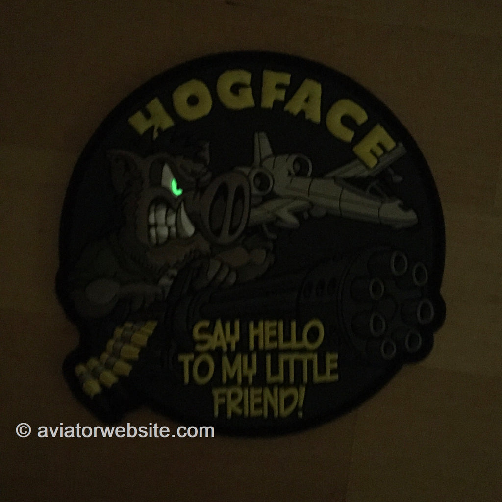 "Hog Face" A-10 Warthog Morale Patch | AVIATORwebsite