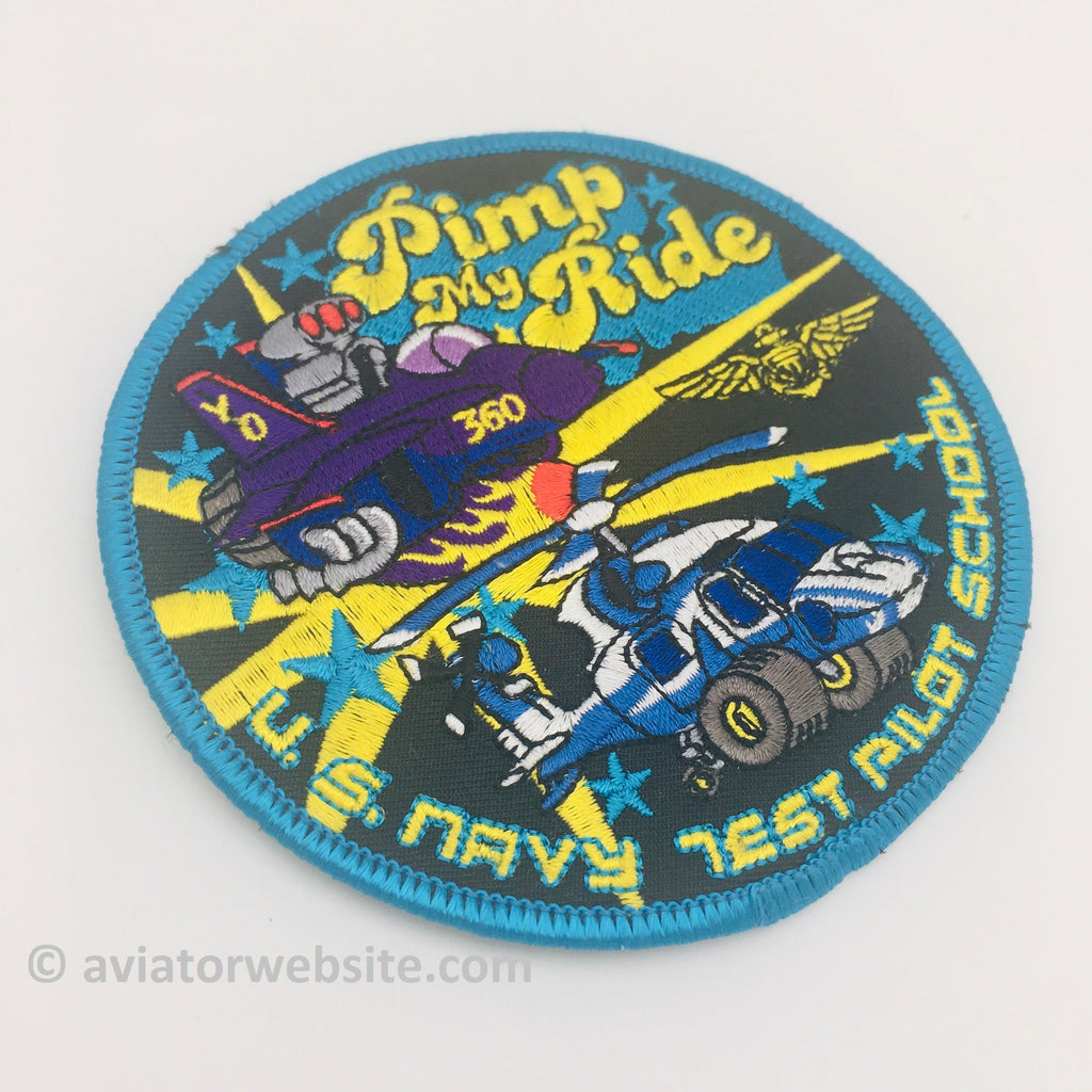 US NAVY Test Pilot School Patch | AVIATORwebsite