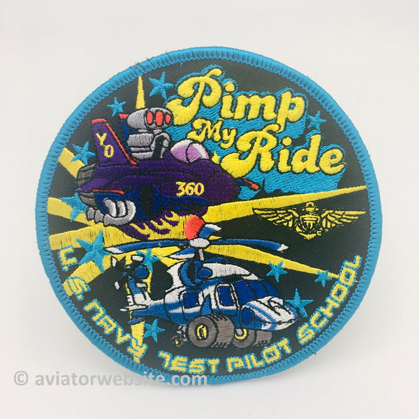 Us Navy Test Pilot School Patch Aviatorwebsite