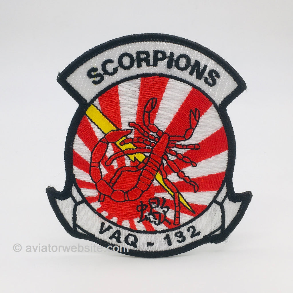 VAQ-132 "Scorpions" Japan Deployment Patch | AVIATORwebsite