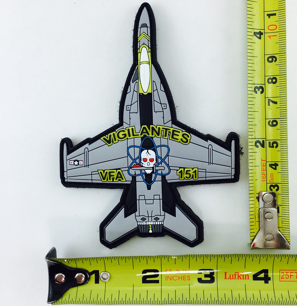 VFA-151 "Vigilantes" F-18 PVC Patch | AVIATORwebsite