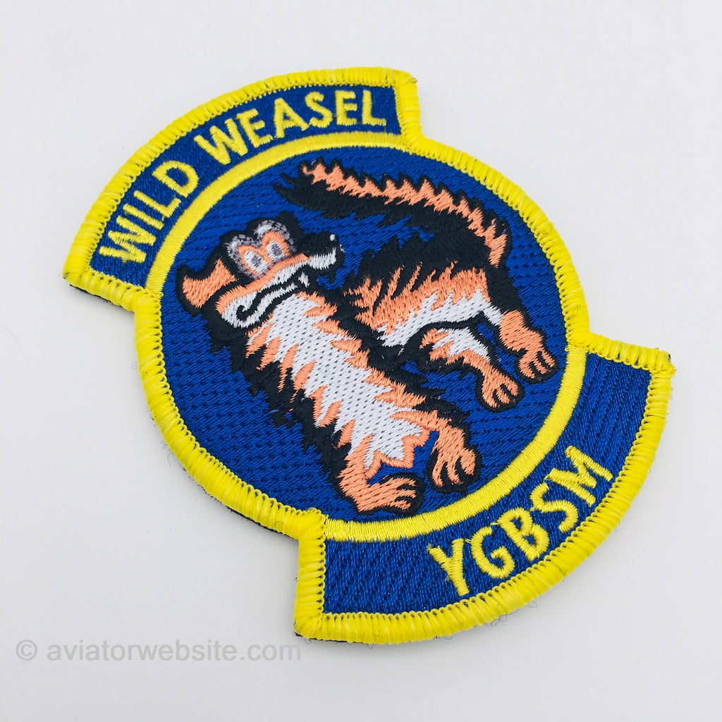 2022 "WILD WEASEL" Patch | AVIATORwebsite