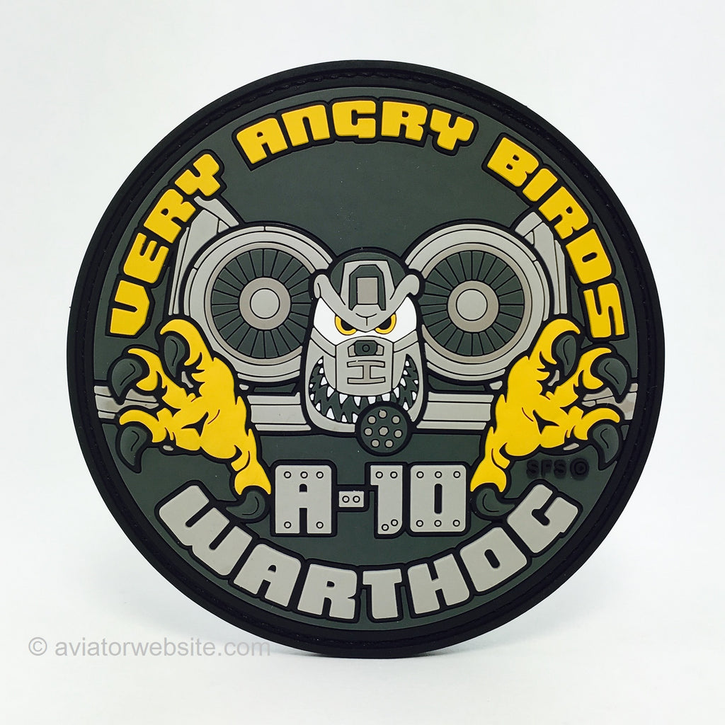 "Very Angry Birds" A-10 Thunderbolt Patch | AVIATORwebsite