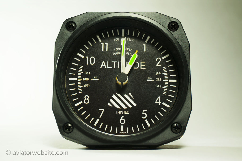 Desk Alarm Clock, Altimeter | AVIATORwebsite