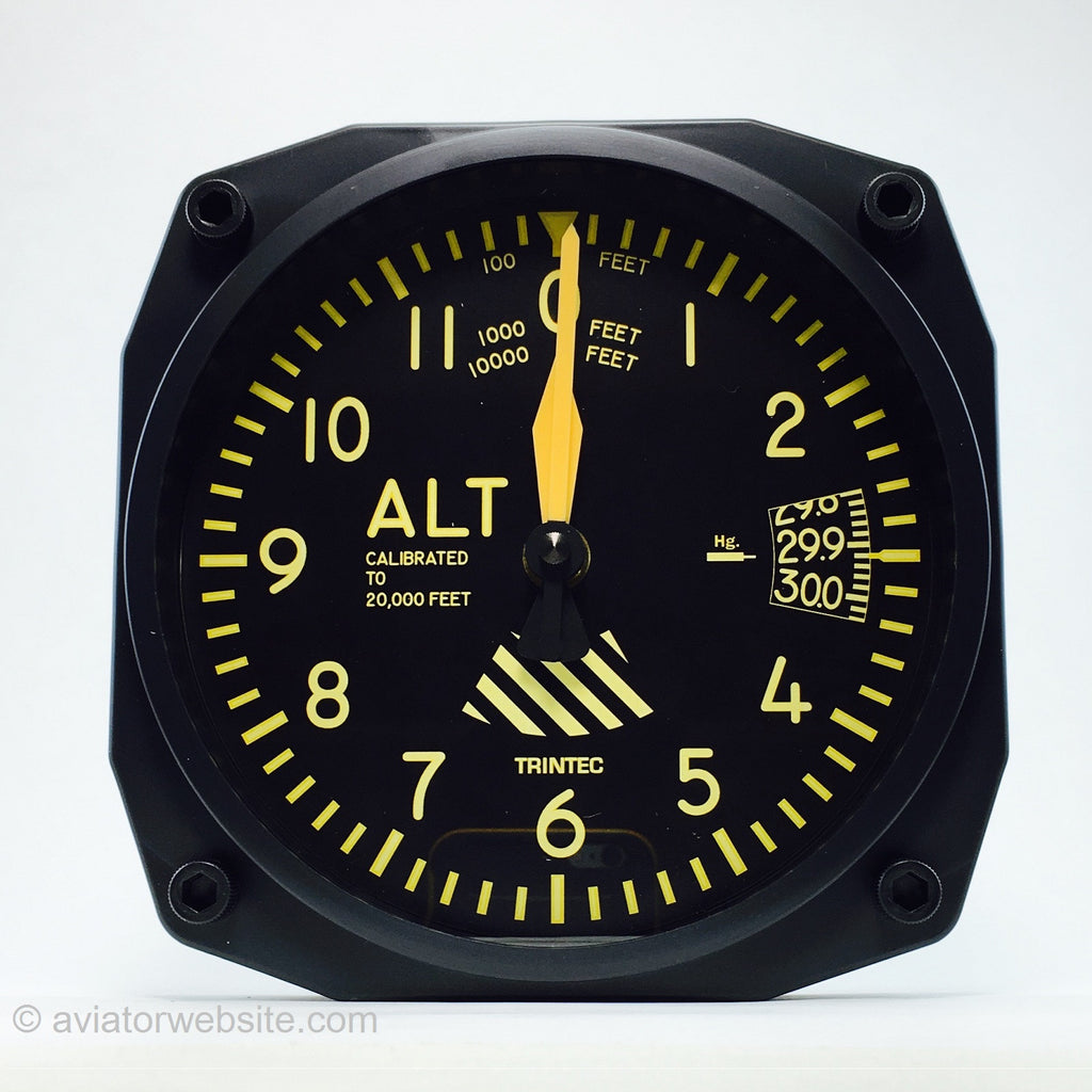 Vintage Altimeter Wall Clock | AVIATORwebsite
