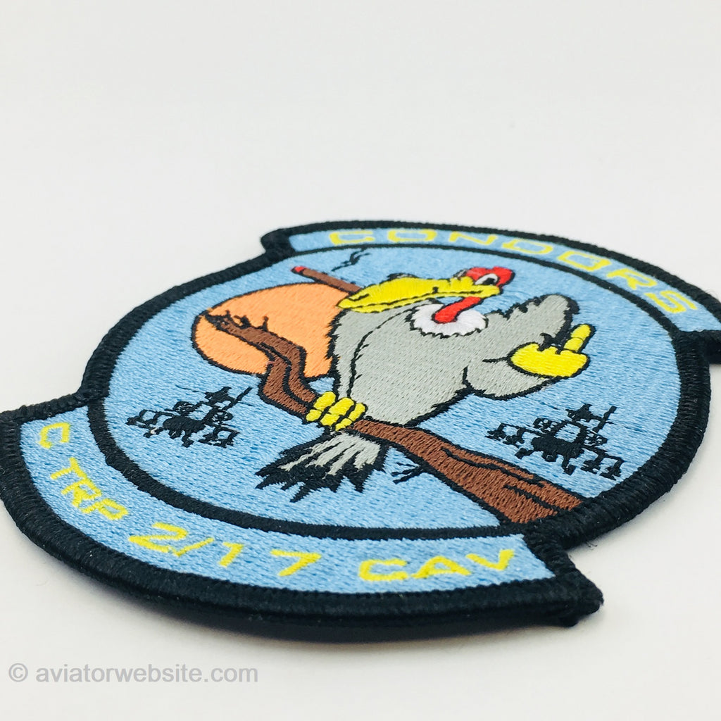 2 / 17th AIRCAV C-Troop "CONDORS" Patch | AVIATORwebsite