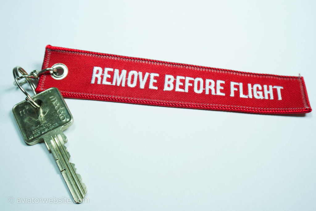 Key Chain - "Remove before Flight" | AVIATORwebsite